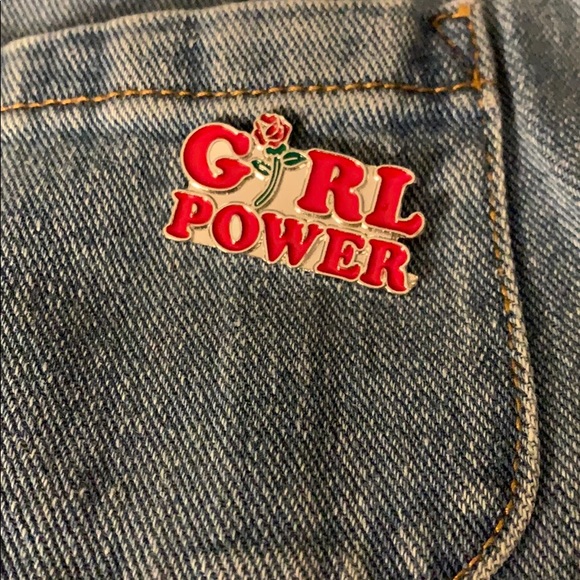 Urban Outfitters | Jewelry | 32 Girl Power Pin | Poshmark